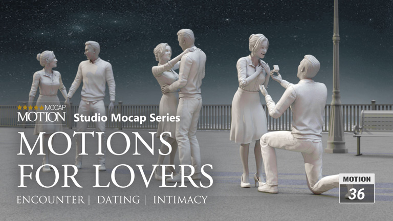 IClone Motions For Lovers 2026 - Free Daz 3D Models