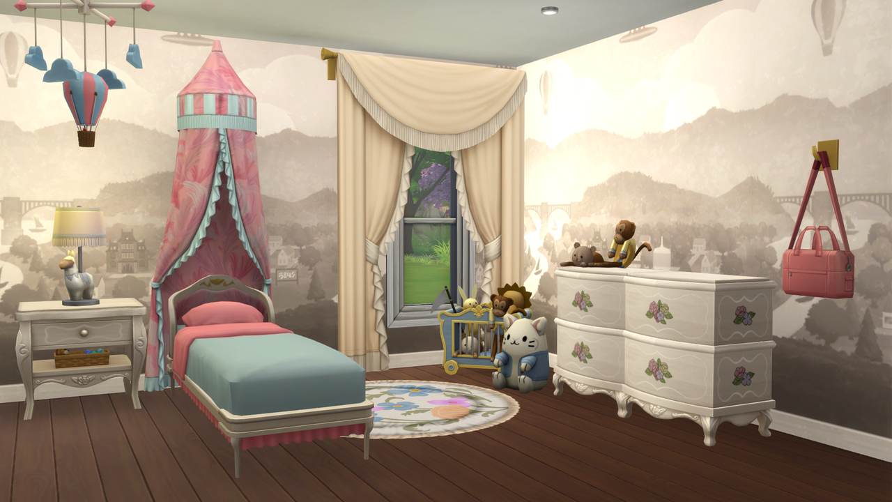 Storybook kid bedroom - The Sims 4 Build / Buy - CurseForge