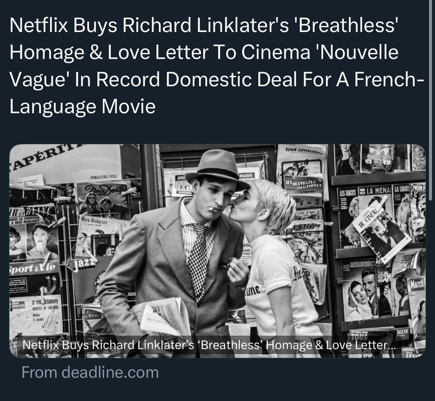 Nouvelle Vague (2025) - Page 2 - Blu-ray Forum