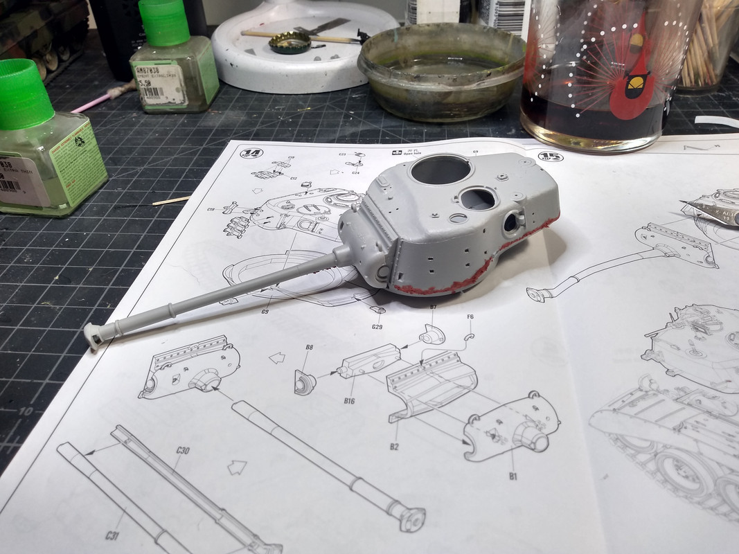 Ralph's Korean War Pershing - Patton Tank STGB - Britmodeller.com