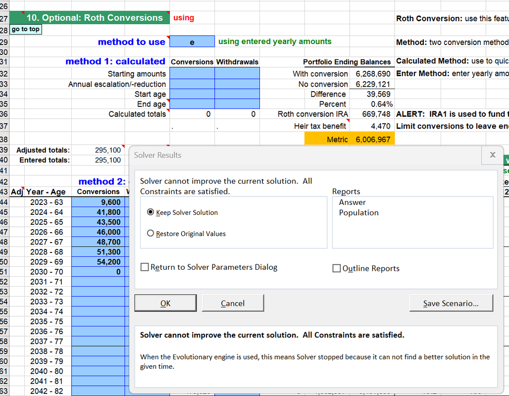 BH RPM Tool and Excel Solver for ROTH conversions? - Bogleheads.org