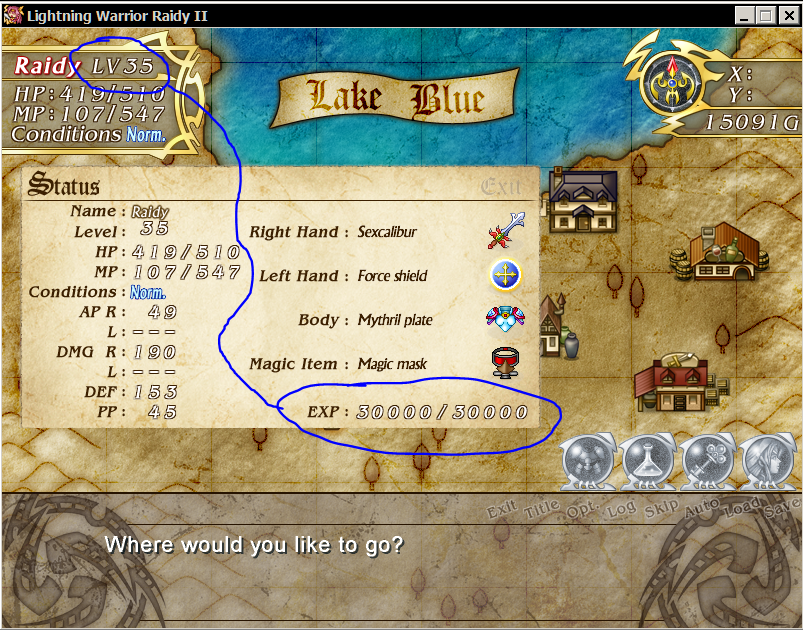 Lightning Warrior Raidy Screenshot