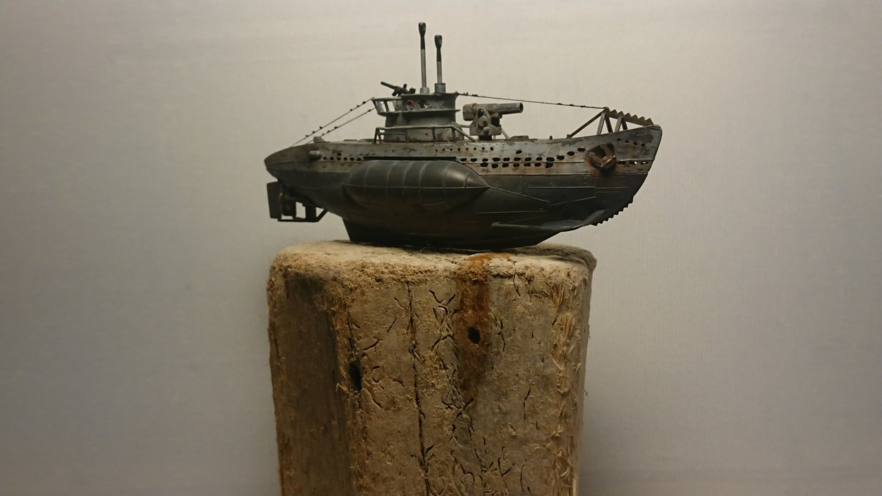 Meng Warship Builder : (bébé) U-boot type VII