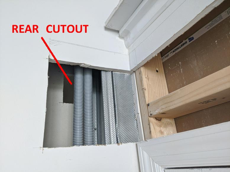 Routing wires through an interior wall corner - DoItYourself.com ...