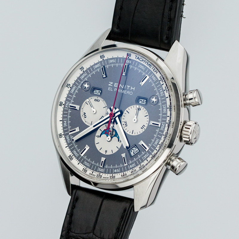 Zenith El Primero 410 Complete Calendar Moonphase 03.2092.410/91.C496 ...