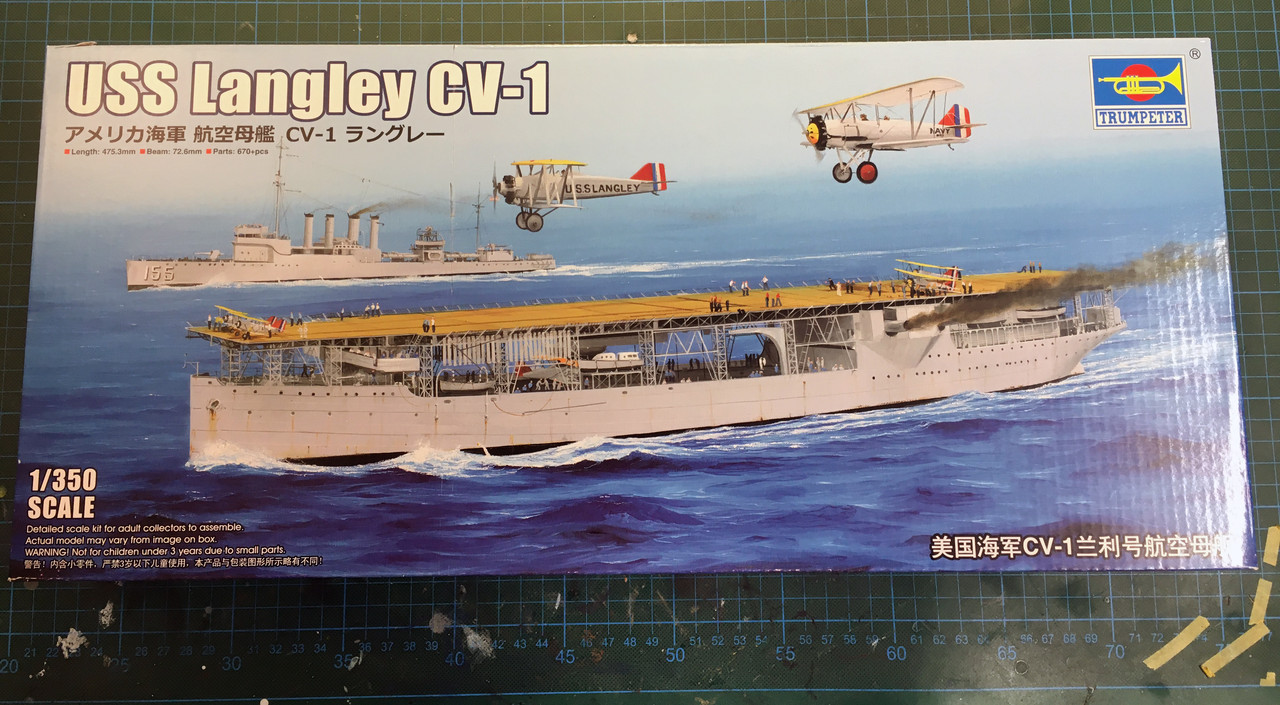 USS Langley CV-1 1/350 - Work in Progress - Maritime - Britmodeller.com
