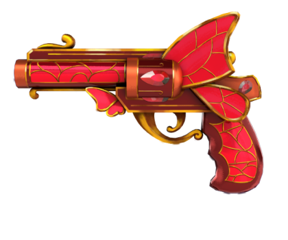 red flutter gun gun - MVSD Item value - 123Demands