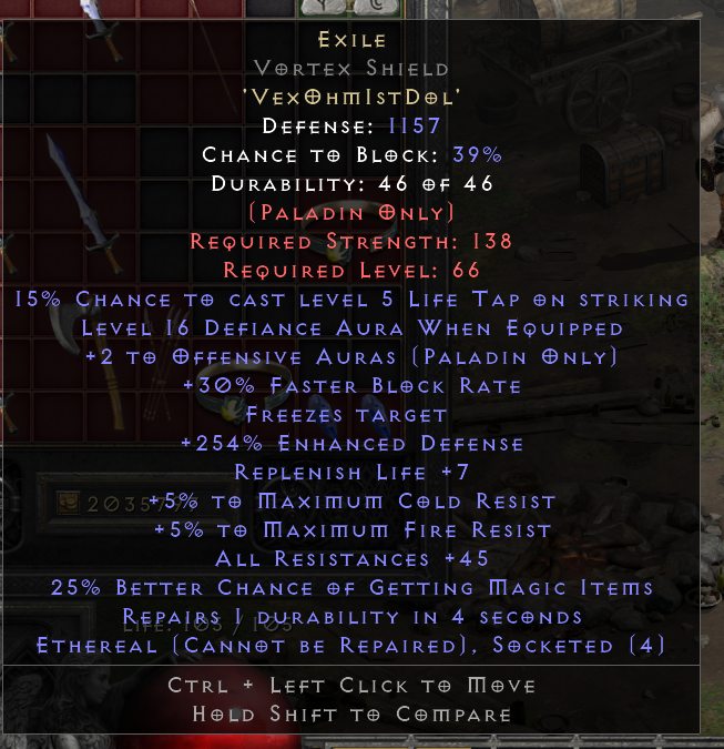 Gg Exile Vortex Price Check - Topic - d2jsp