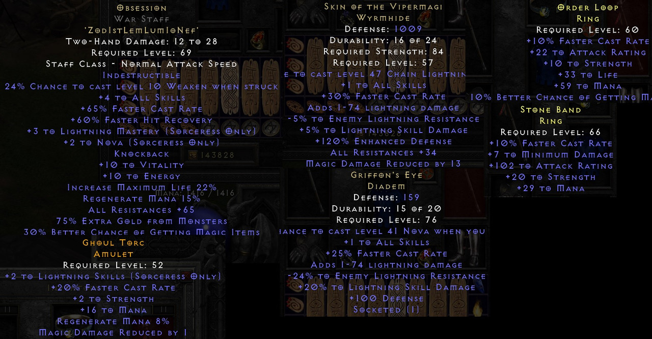 Full Gg Obsession Nova Sorc - Topic - d2jsp