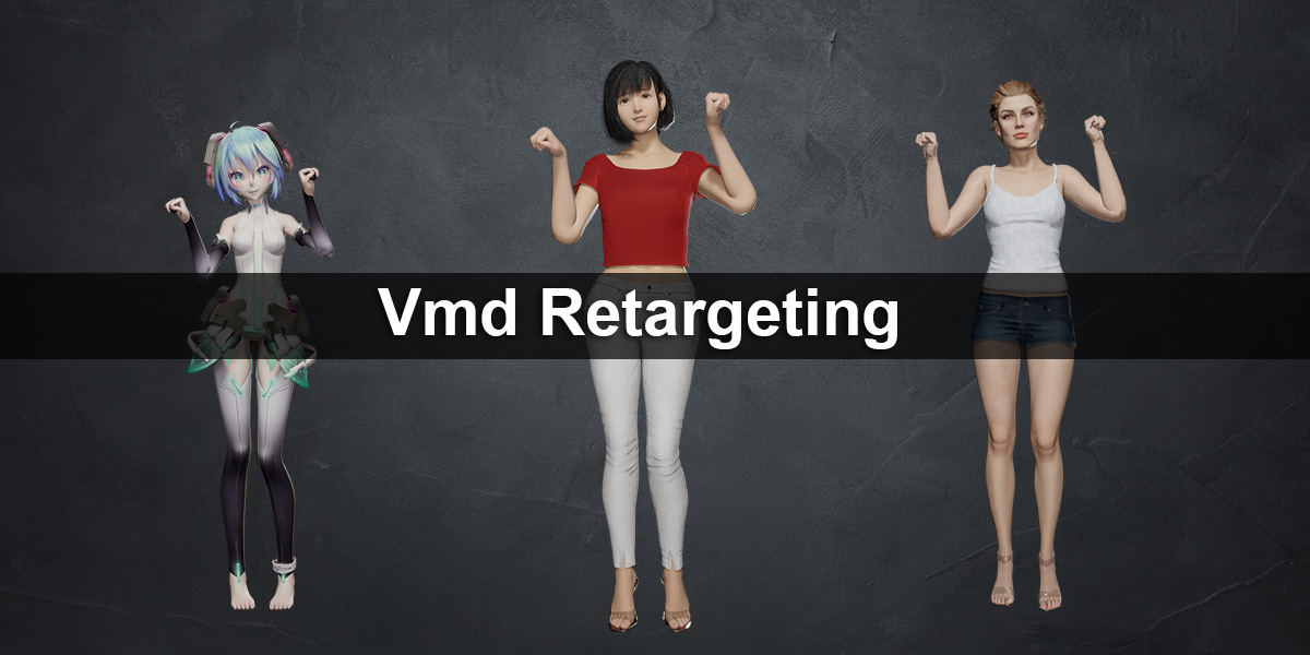 Vmd Retargeting (MMD Motion) - Free Daz 3D Models