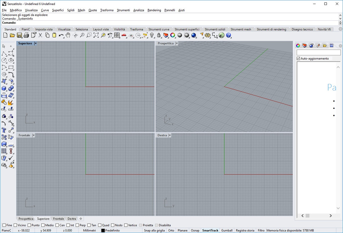 Rhinoceros v6.27.20176.05001 64 Bit - Ita