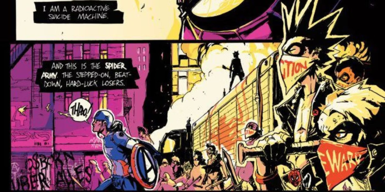 7 Fakta Spider-Punk, Versi Spidey Paling Anarkis! - Greenscene