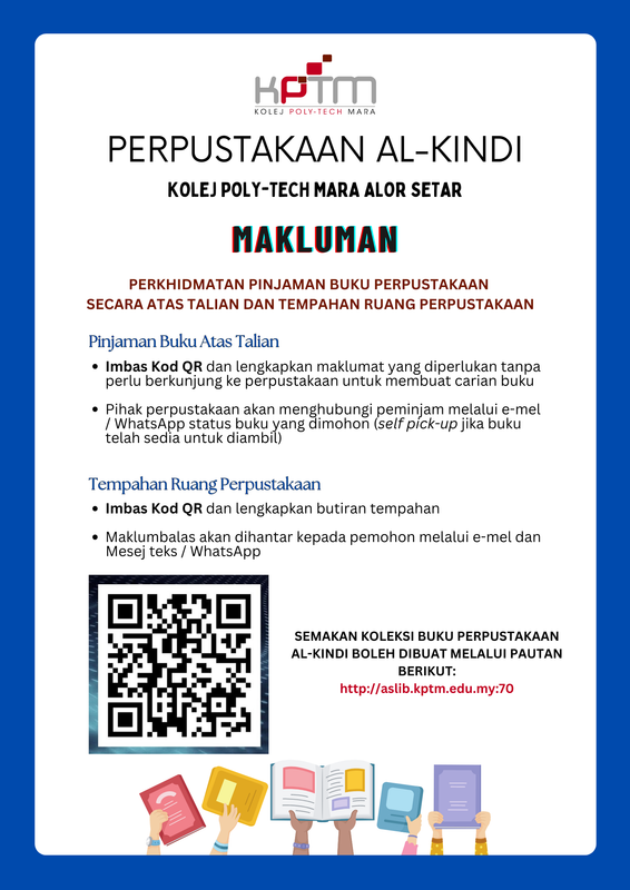 Perpustakaan Al-Kindi KPTM Alor Setar catalog