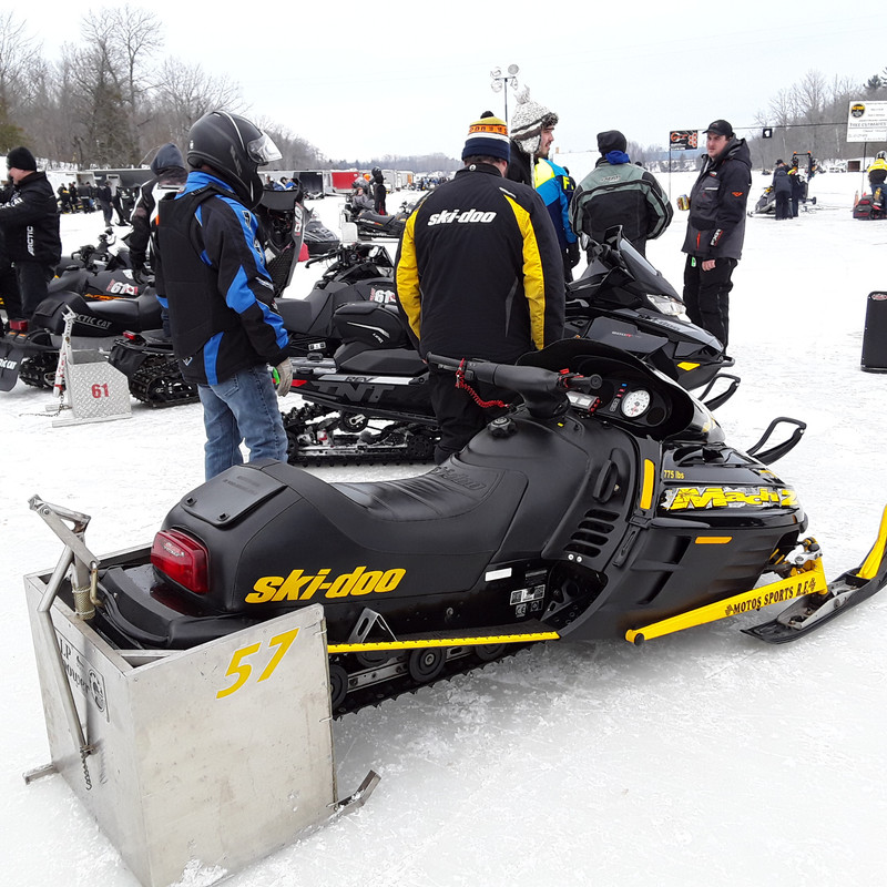 Treadwell ice drag last weekend | Ski-Doo Snowmobiles Forum