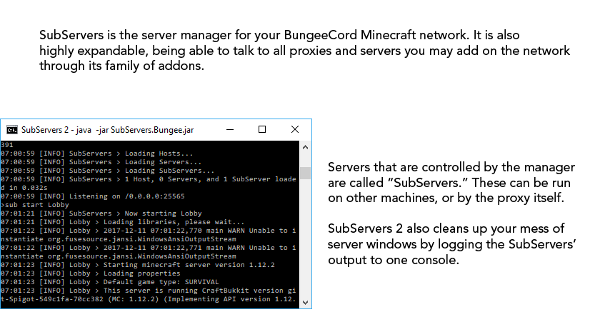 SubServers 2 | SpigotMC - High Performance Minecraft Community