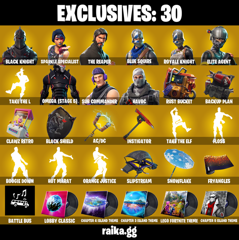 Cheap Fortnite Accounts Fortnite Account - 50 skins - Black Knight ...