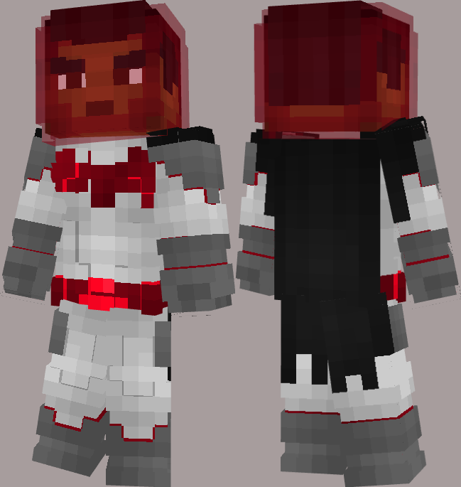 Nate A. | The Enraged Knightmare (Moonsuit) Minecraft Skin