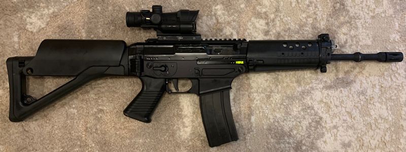 SIG 553 F1 engraving > Sig Rifles > AR15.COM