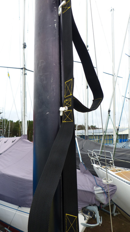 Mast ladder MastL for climbing on a sailing yacht mast | eBay