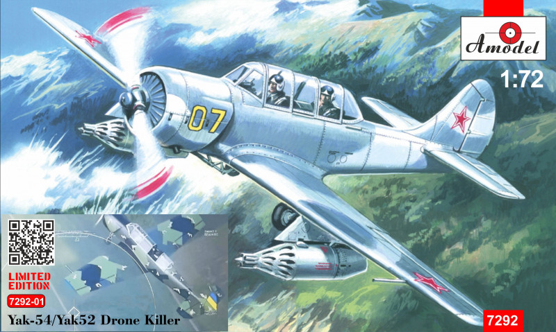 1/72 - Yakovlev Yak-52/-54 by Amodel - reissue in 2026 - The ...