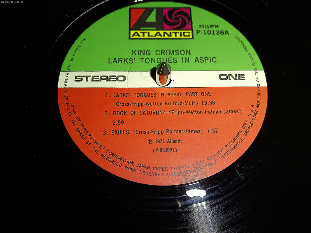 Today Marks 50 Years Since the Release of King Crimson’s Larks’ Tongue ...