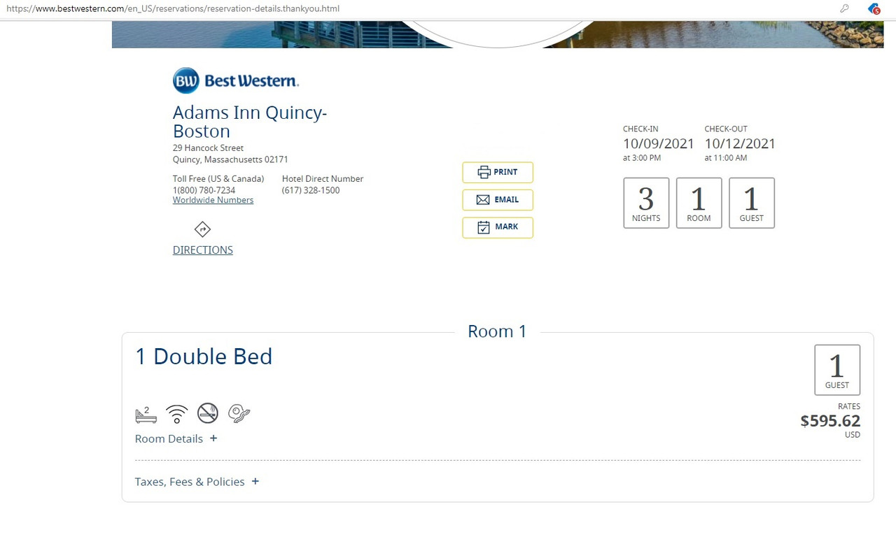 Boston hotel 2021 — Postimages