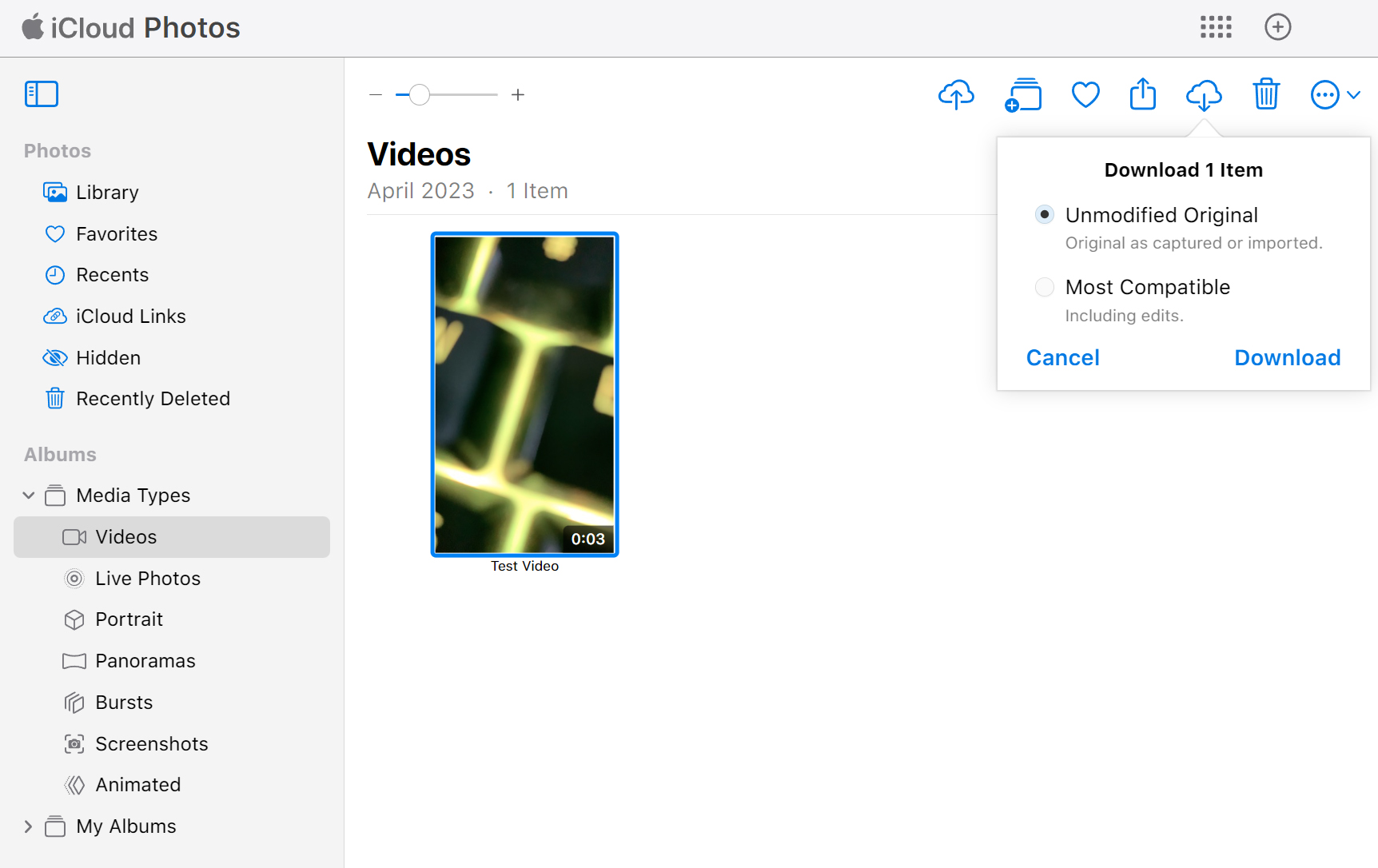 i Cloud Video Name — Postimages