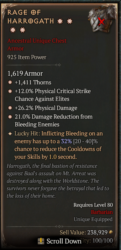 Offer 4ga Rage Of Harrogath - Topic - d2jsp