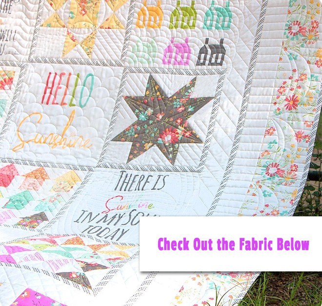 Sewing & Fiber Sunnyside Up Quilt Kit by Corey Yoder for Moda Fabrics ...