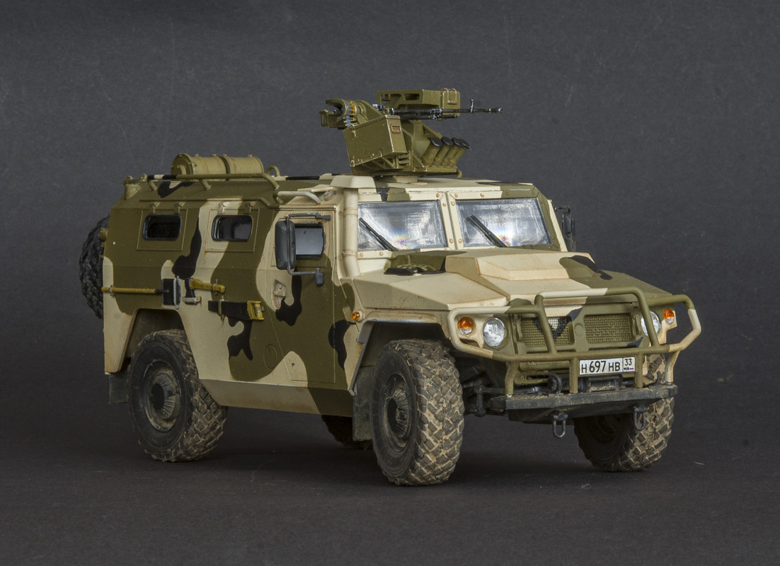 GAZ Tiger M with Arbalet - Ready for Inspection - Armour - Britmodeller.com