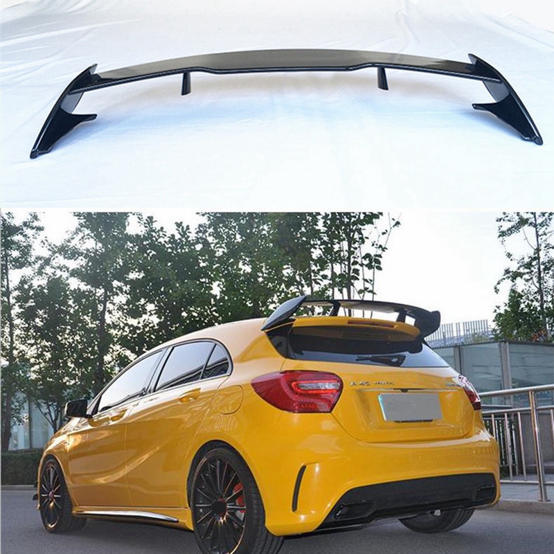 MERCEDES W176 A CLASS A45 AMG LOOK REAR ROOF SPOILER HOOD WING GLOSS ...