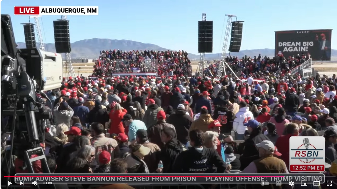 LIVE: President Trump Holds a Rally in Albuquerque, NM 10/31/24 ...