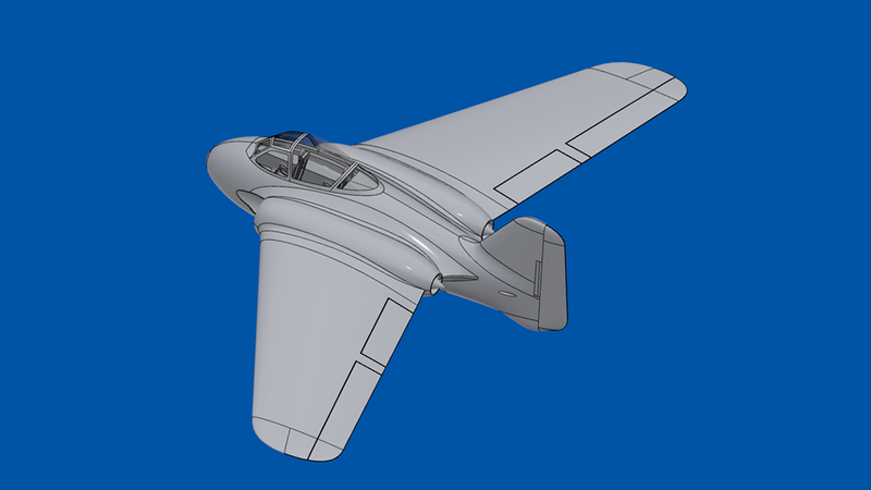 1/72 - Lippish P.11-92 resin kit by Pepelatz - 3D renders - The ...