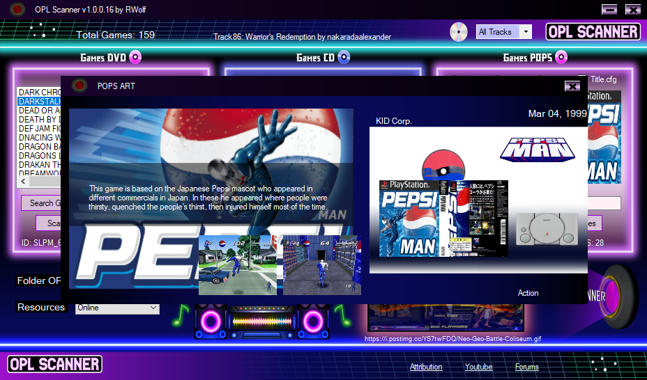 PS2 - OPL Scanner | PSX-Place