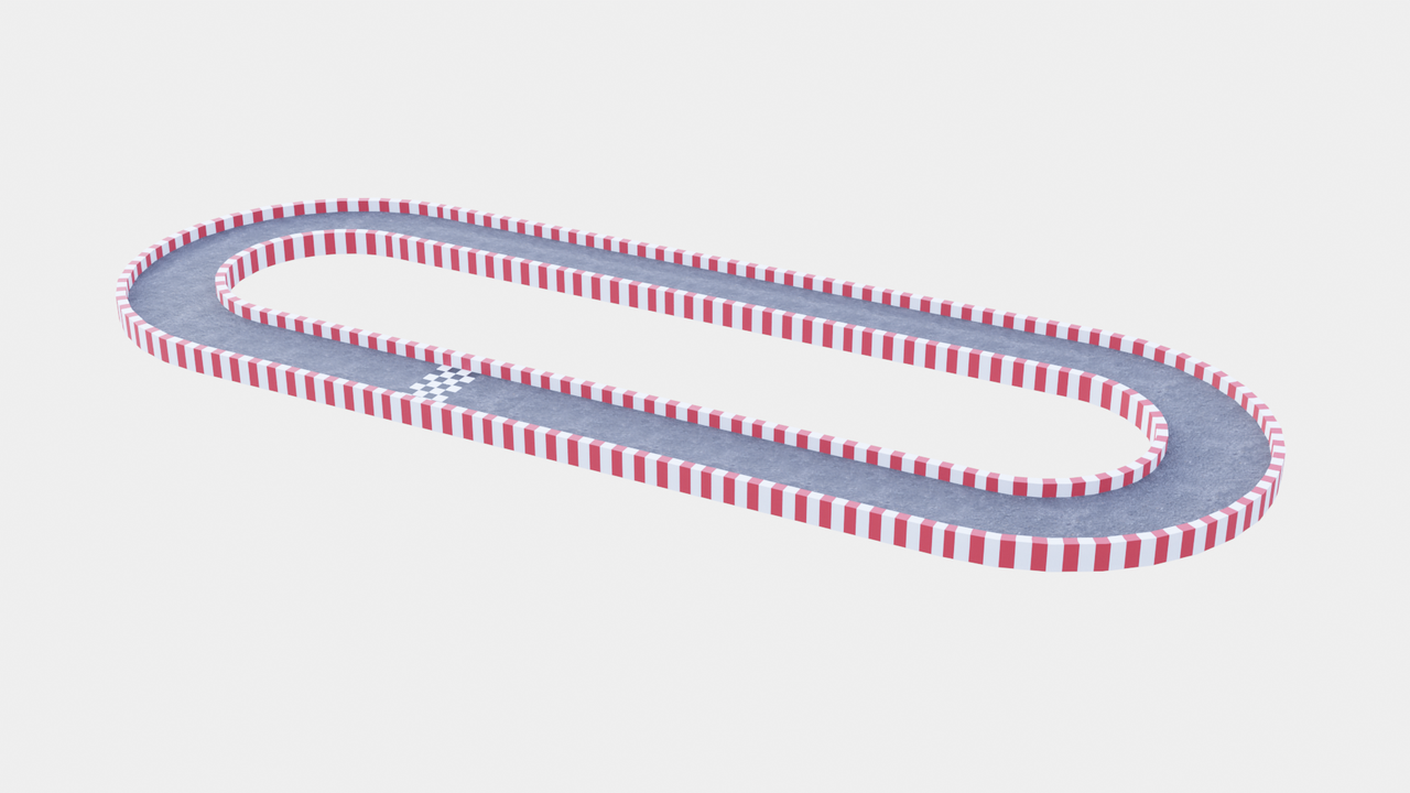 Racetrack Segments Collection - Superhive (formerly Blender Market)