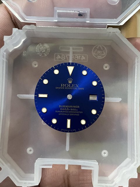 Rolex 16613 bluesy dial, is it Refinished or genuine - Rolex Forums ...