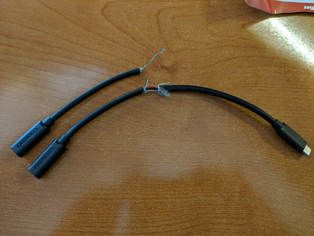 Custom Y-Adapter Cable for Power Delivery (PD) and Android Auto : r ...