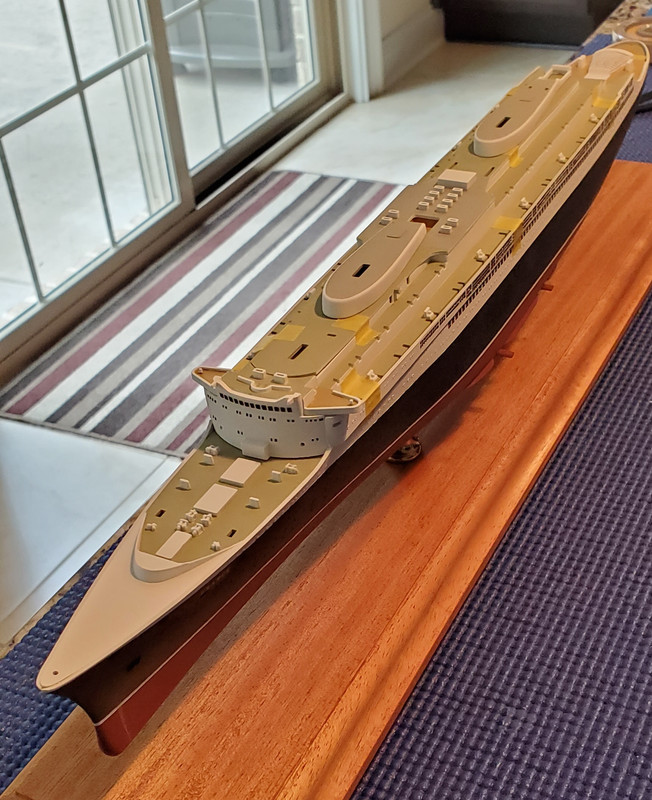 SS France Airfix 1/600 - Ready for Inspection - Maritime - Britmodeller.com