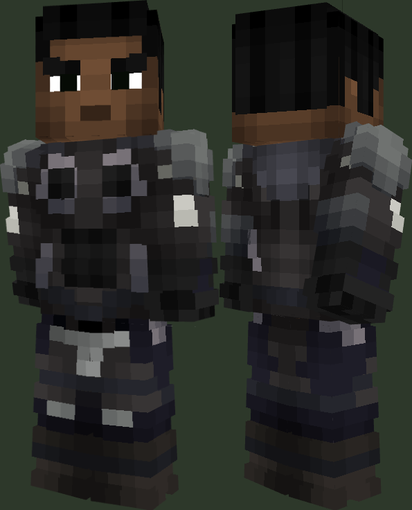 Black Noir - The Boys Minecraft Skin
