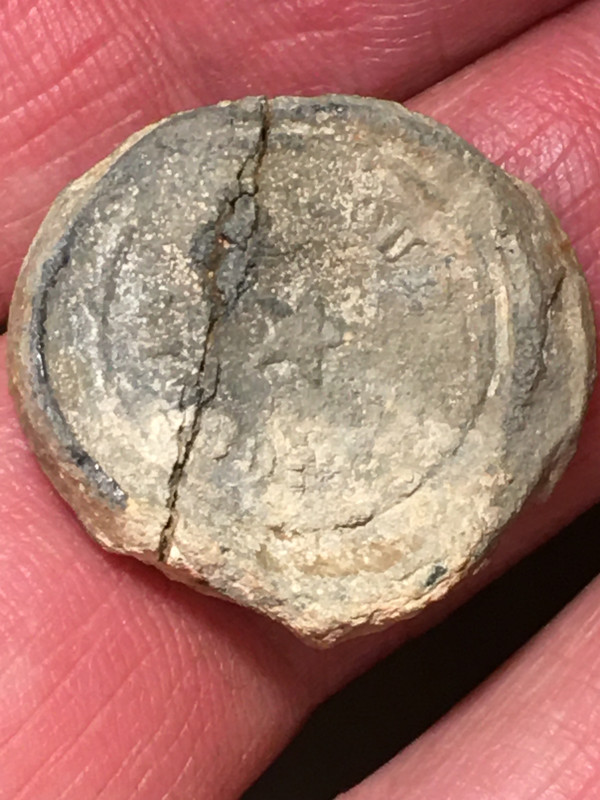 Lead Bag Seal for ID - Identification of Detecting Finds
