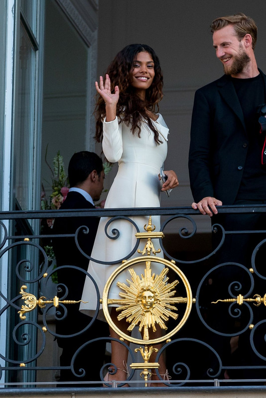 tina kunakey at dior dinner at place vendome in paris 07 02 2018 — Postimages