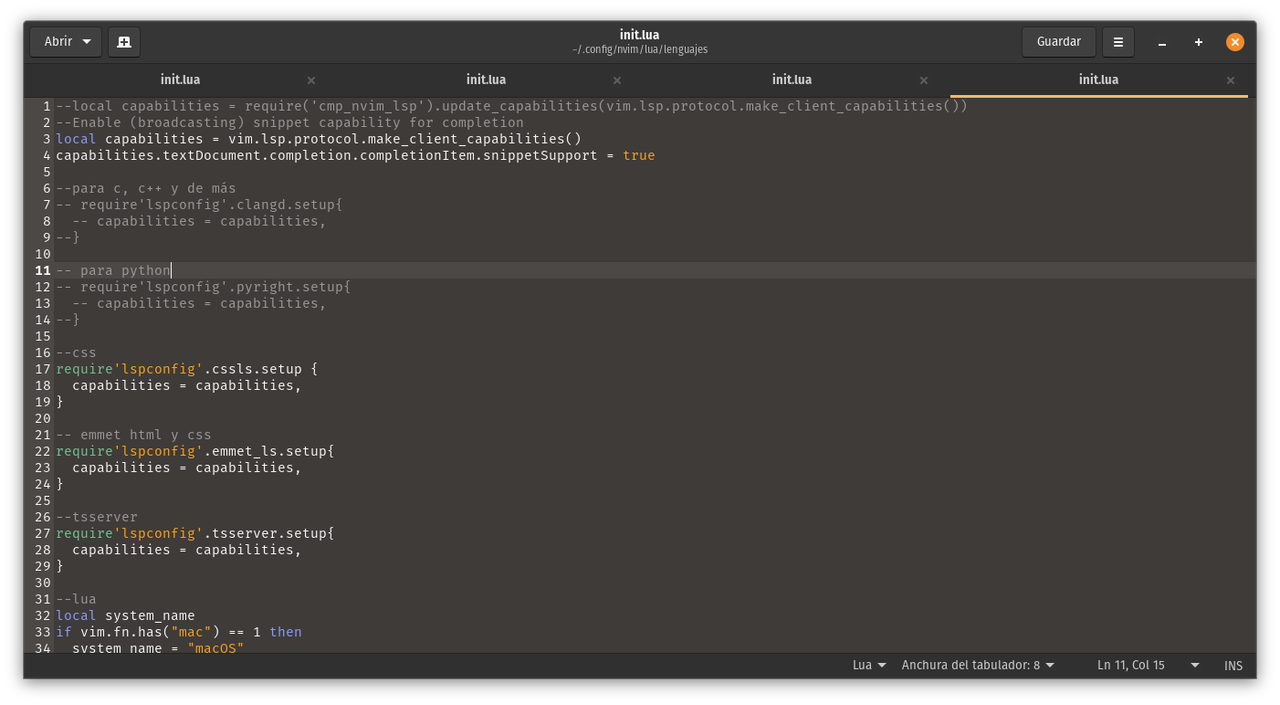 Error client.resolve_capabilities is deprecated, con Neovim .8 : r/neovim