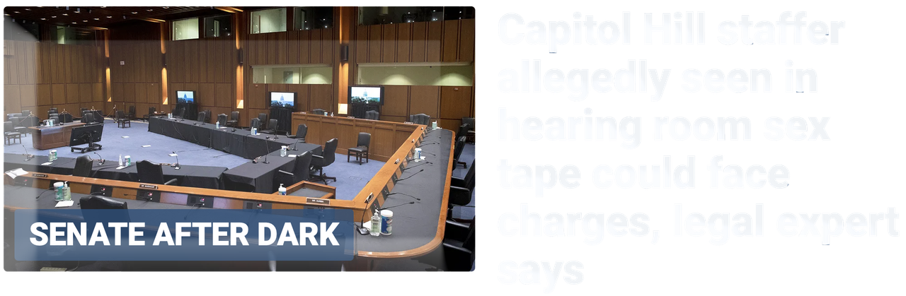 Senate Sex Tape Congressional Staffer Allegedly Seen In Leaked Video Could Face Charges Legal