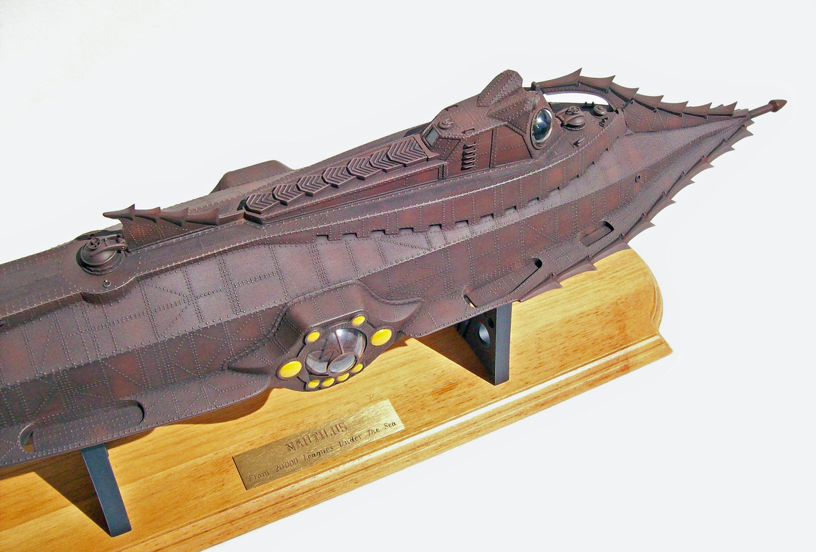 Finished Photos of Disney's Nautilus Submarine From 20,000 Leagues ...