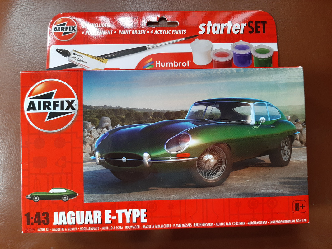 Andrew's E-Type Jag **Finished** - The Unofficial Airfix Modellers' Forum