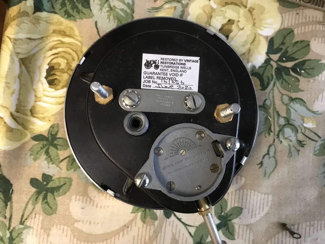 TC electric clock wiring : T-Series & Prewar Forum : The MG Experience