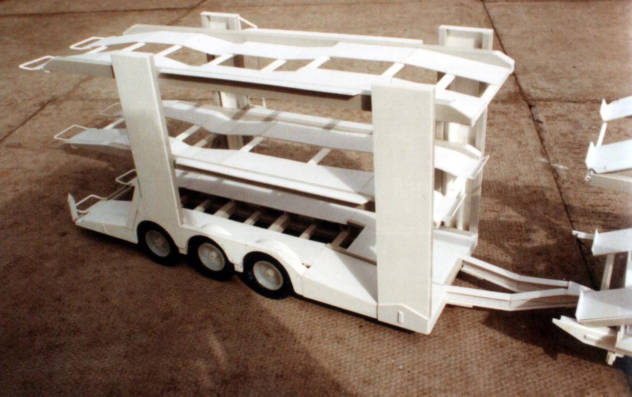 1/24th Car Transporter Built in the late 1980's - Work In Progress ...