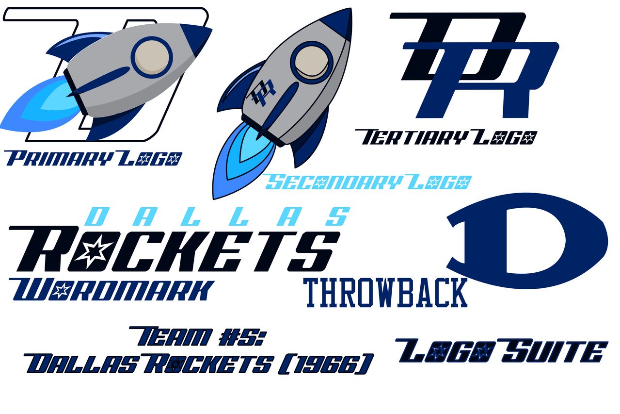 INTO THE NTX-VERSE: Team #5: Dallas Rockets (1966) [Jan. 30] - Concepts ...