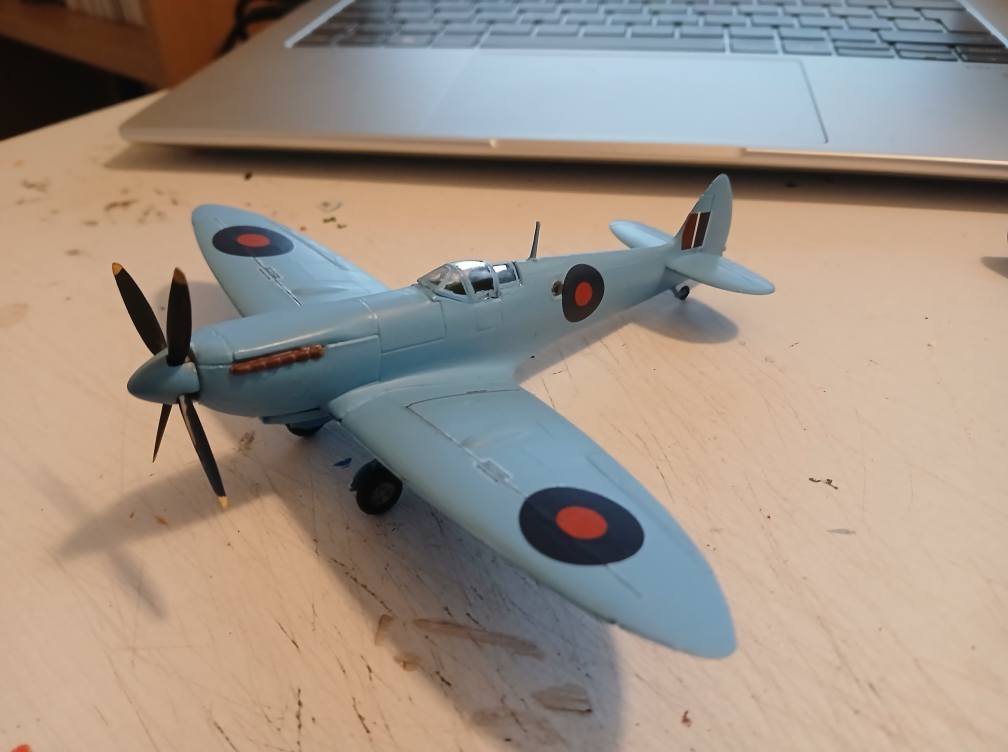 Matchbox Spitfire conversion..... - The Unofficial Airfix Modellers' Forum