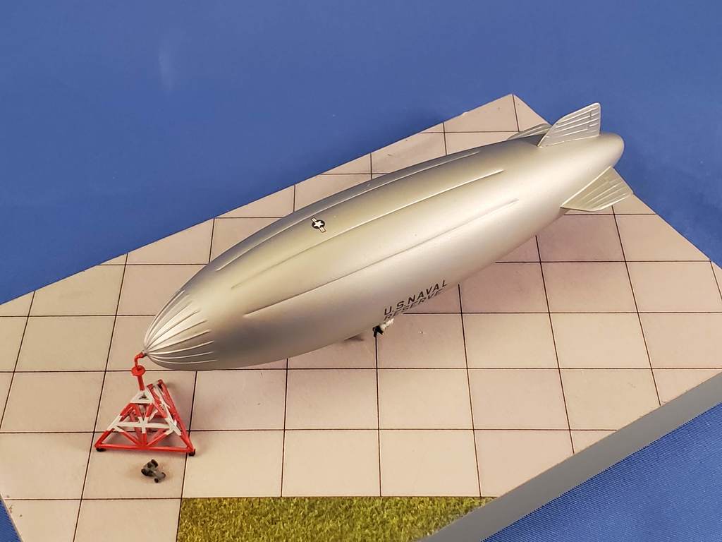 Mark I Models 1/720 US Navy K-Type Blimp, K-125 - Ready for Inspection ...
